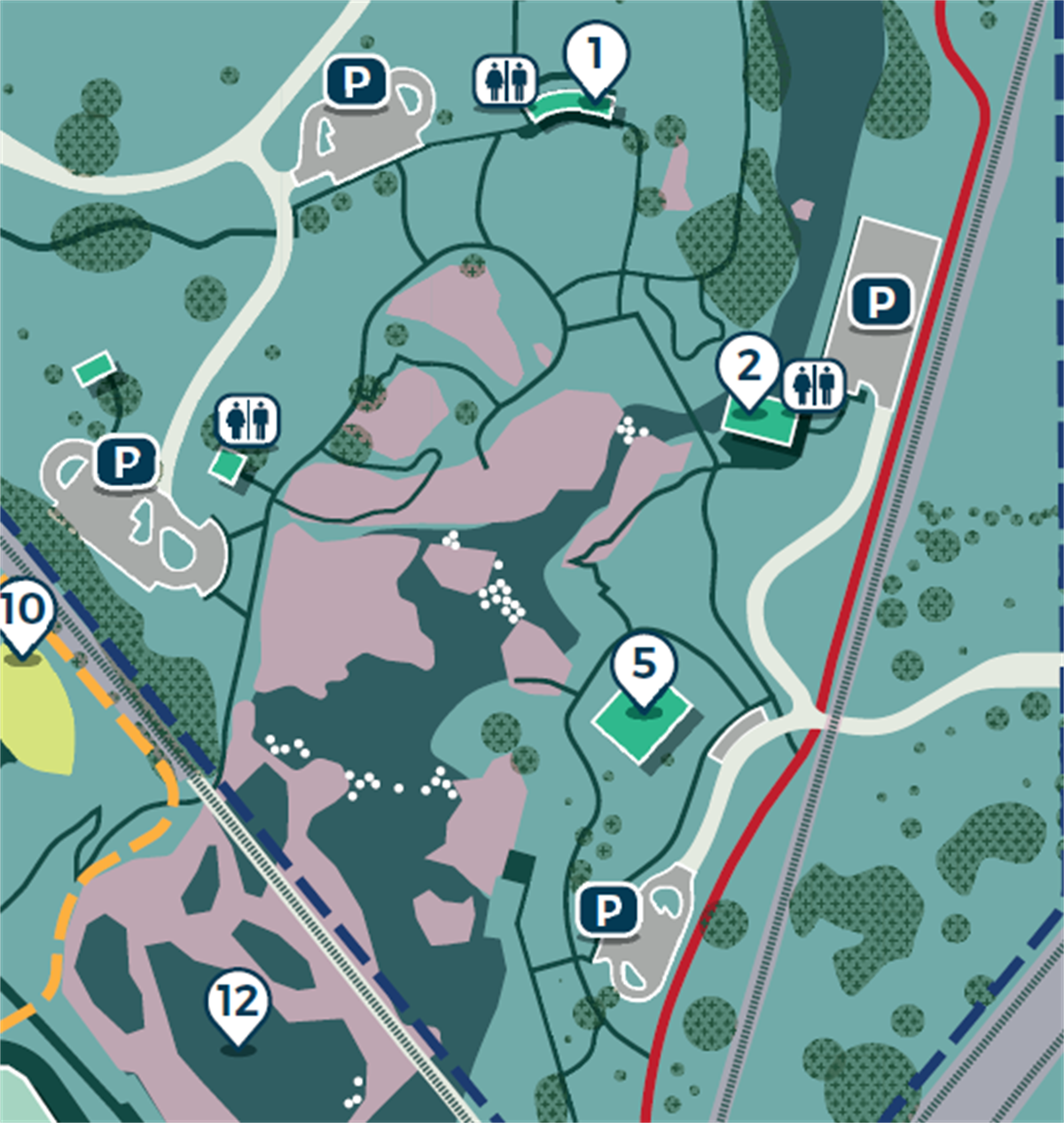 PARK MAP Explore The Falls